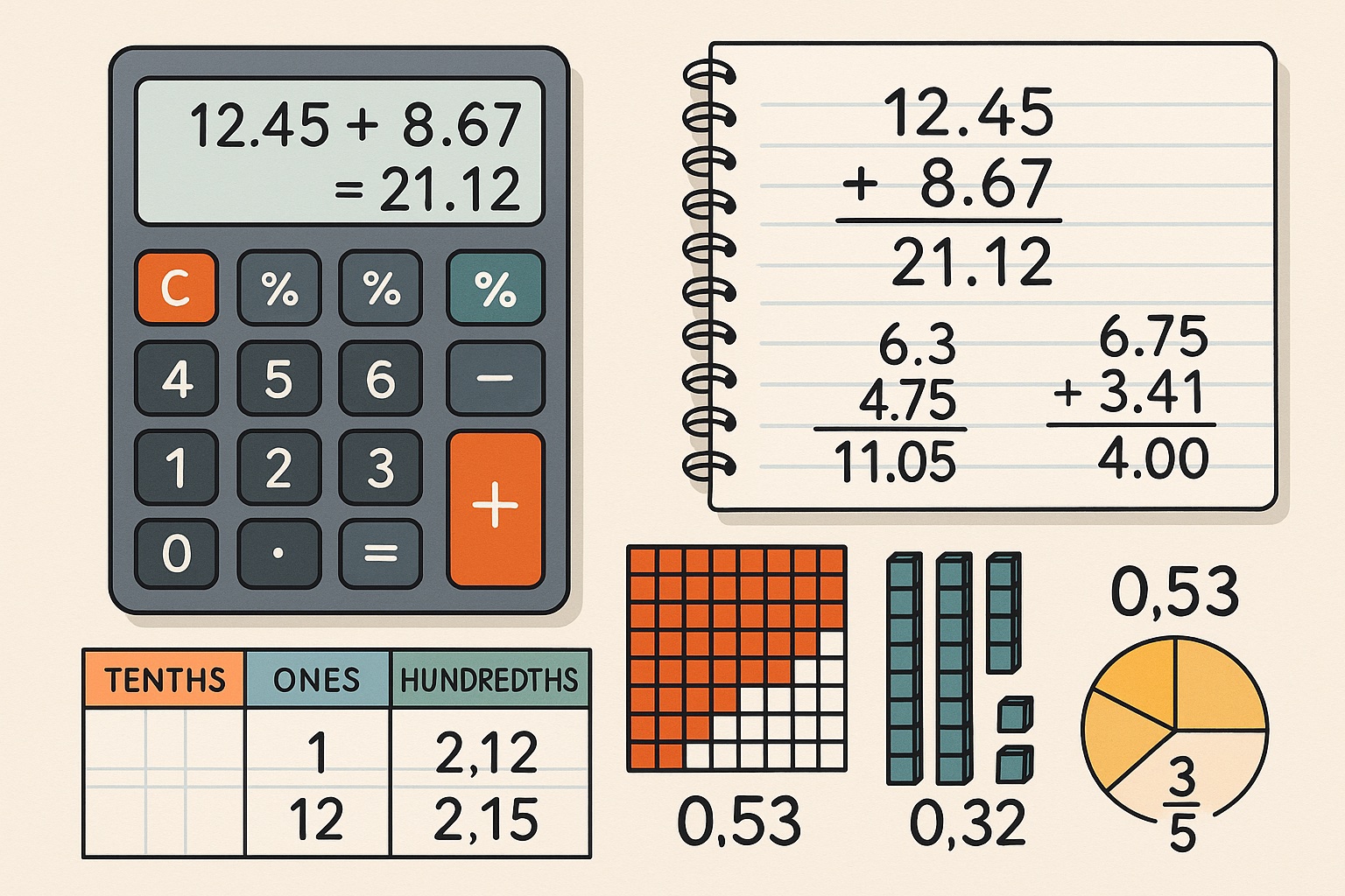 Decimal Calculation Guide: Learn Math with Easy Examples