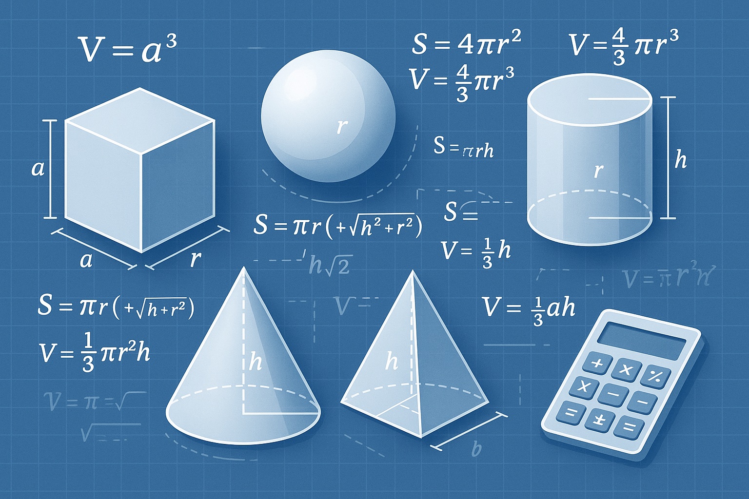 Volume Calculation Guide: 3D Shapes Formulas & Examples