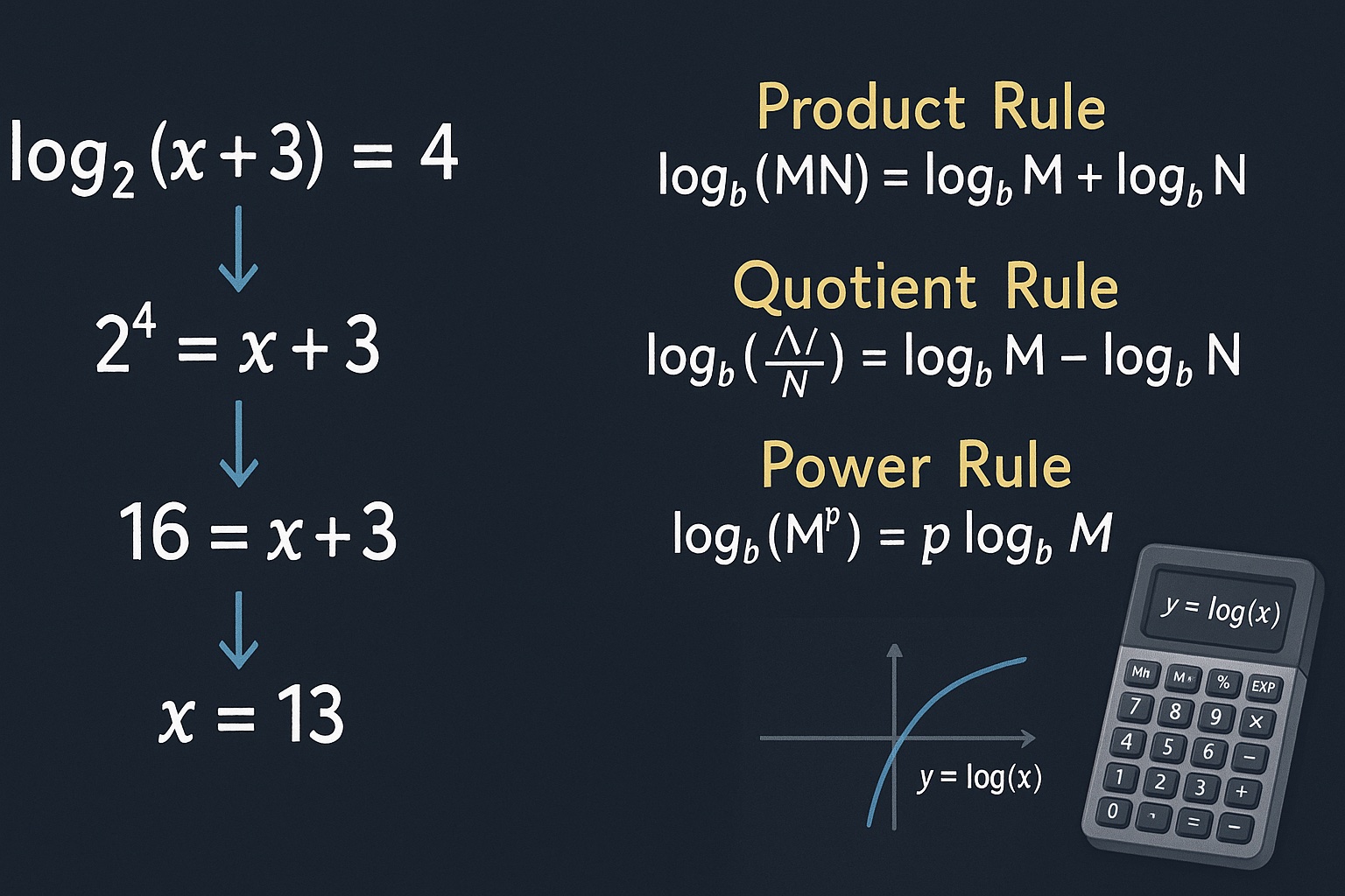 Complete Guide to Solving Logarithmic Equations Step-by-Step